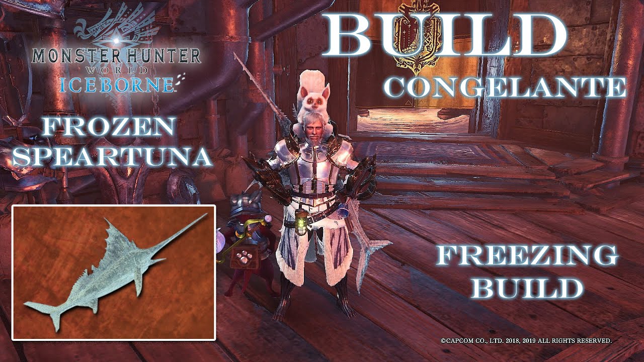 MHW Iceborne GS Frozen Speartuna Build - YouTube