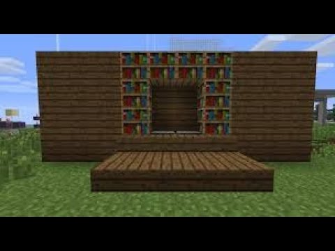 How to make a 2 by 2 piston door in minecraft - YouTube