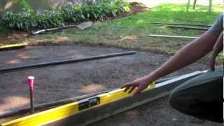 How to Build a Bluestone Patio:  Part One