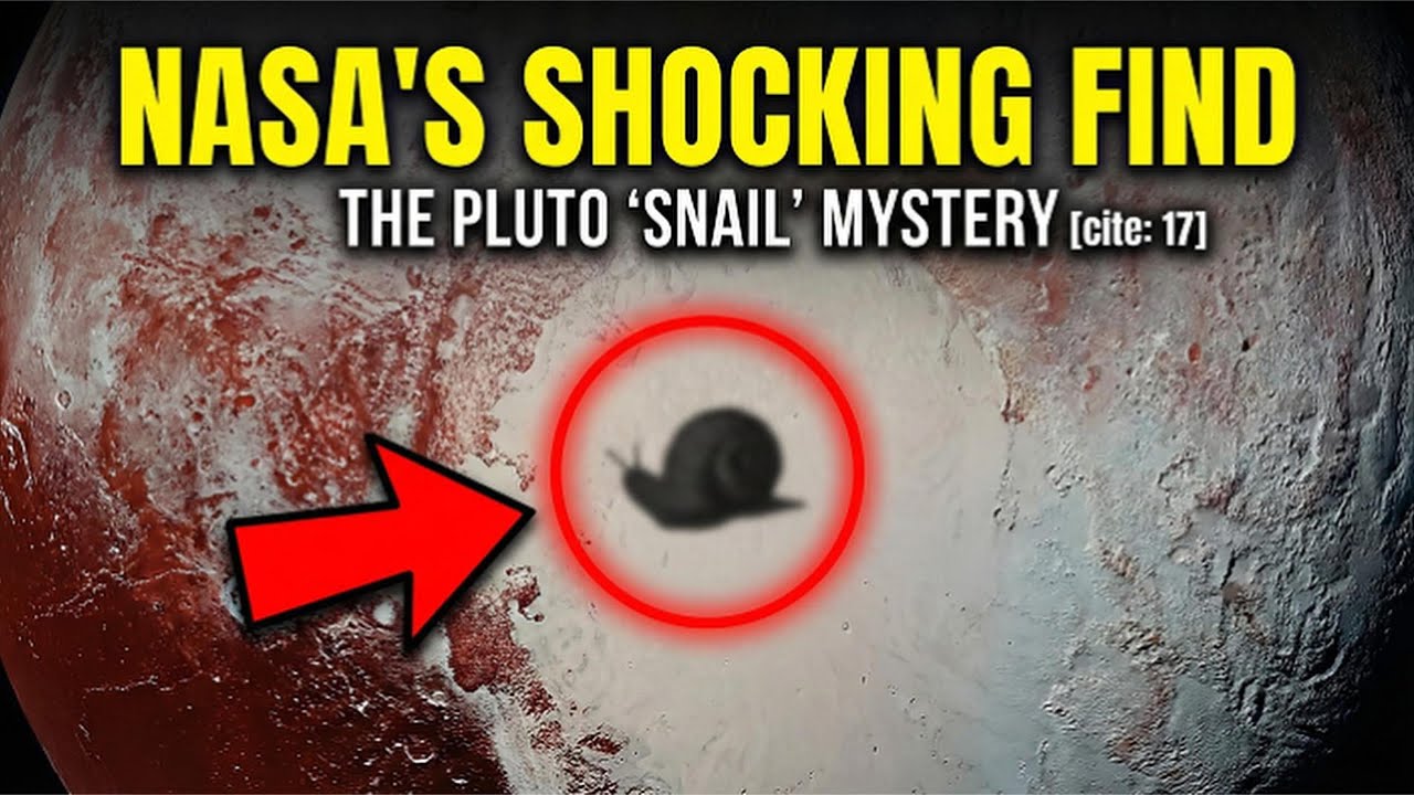 NASA's Shocking Pluto Discovery: The Mysterious "Snail" Shadow - YouTube