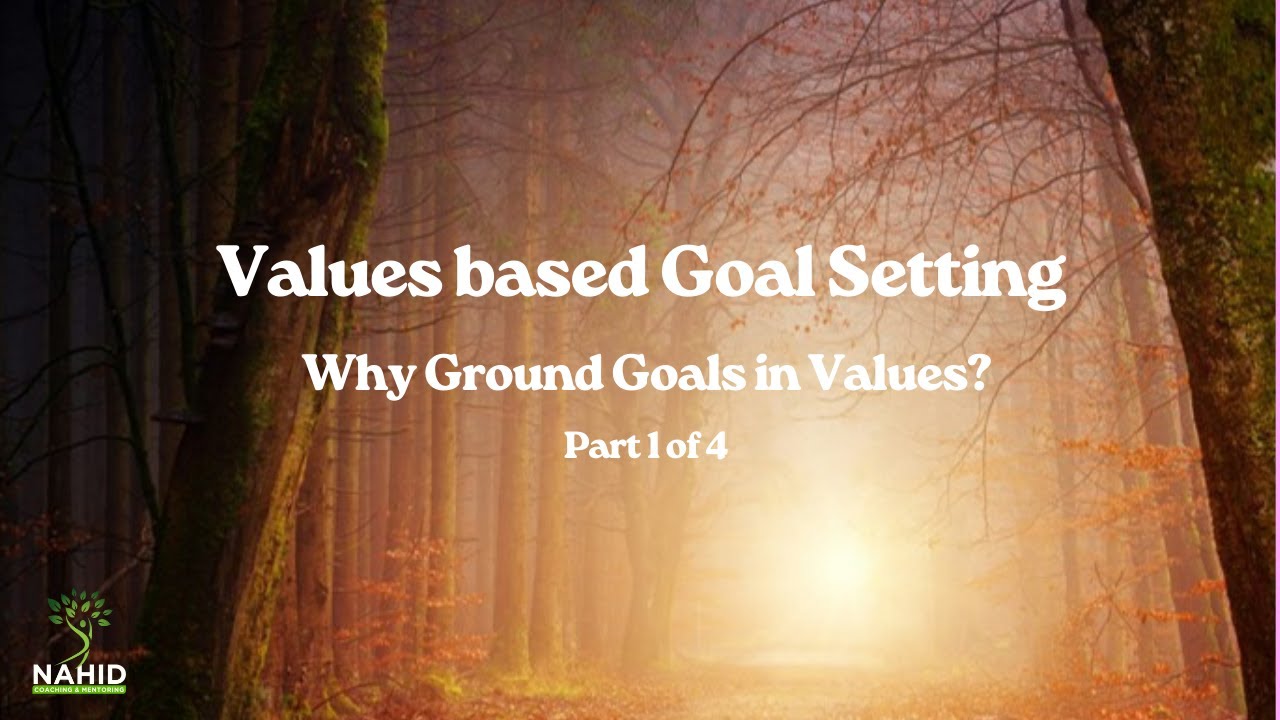 Why Grounding Your Goals in Values Matters - YouTube