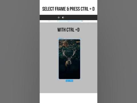 Resizing frames in Figma | Working with images in Figma #shorts - YouTube