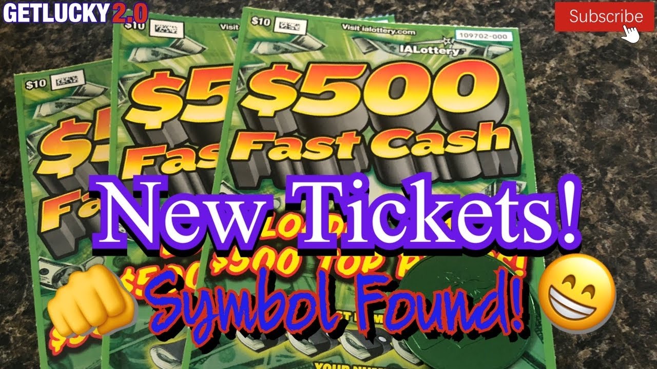 NEW TICKETS! $500 Fast Cash 3 Tickets Session Symbol Found 👊👊👍😁 - YouTube