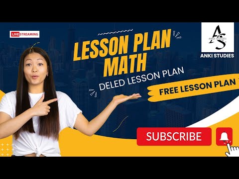 Math lessons plan deled||lesson plan - YouTube
