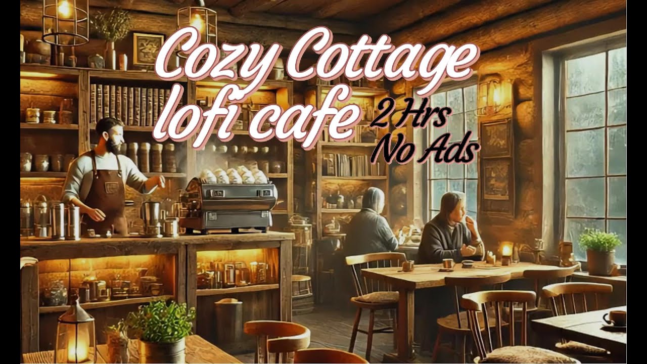 Cozy Cottage Café Ambience No Ads 2 Hours of Pure Relaxation ☕ - YouTube