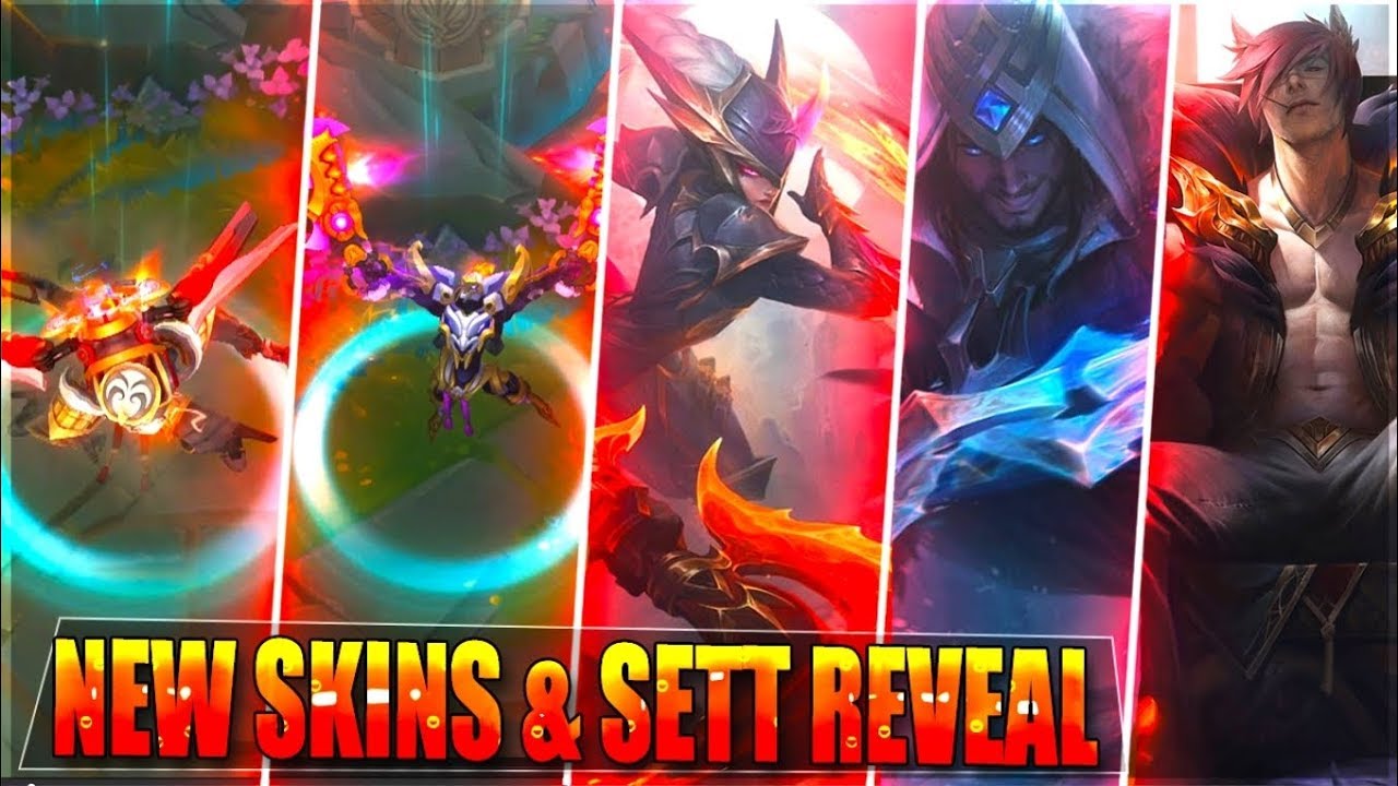 MECHA KINGDOMS & MORE SKINS PREVIEW & SETT REVEAL - League of Legends ...
