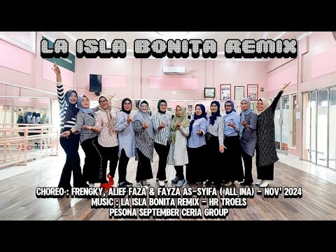 La Isla Bonita Remix Line Dance // Choreo : Frengky, Alief Faza & Fayza As-Syifa - Nov' 2024 ...