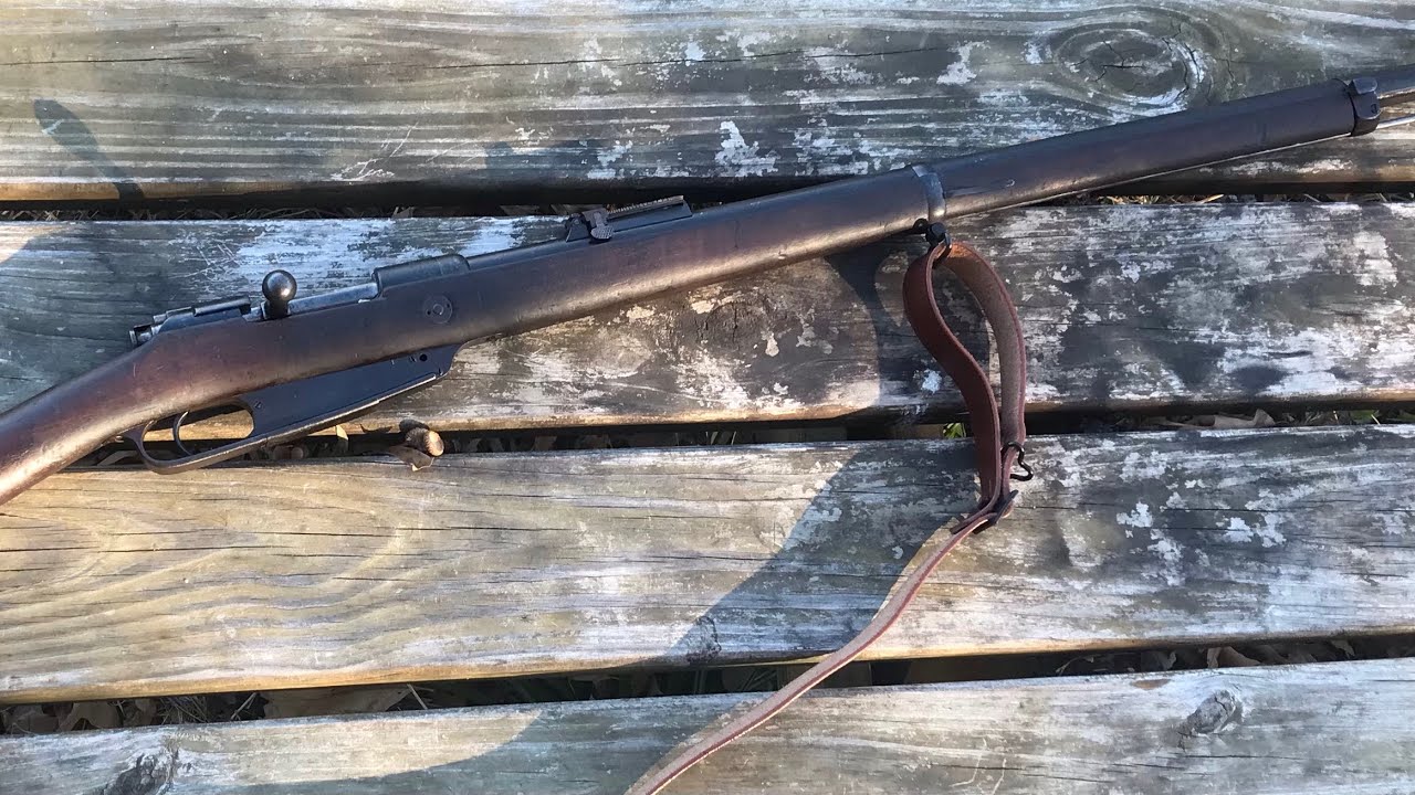 GEW88 1888 Commission Rifle Stamped 1890, brief look - YouTube