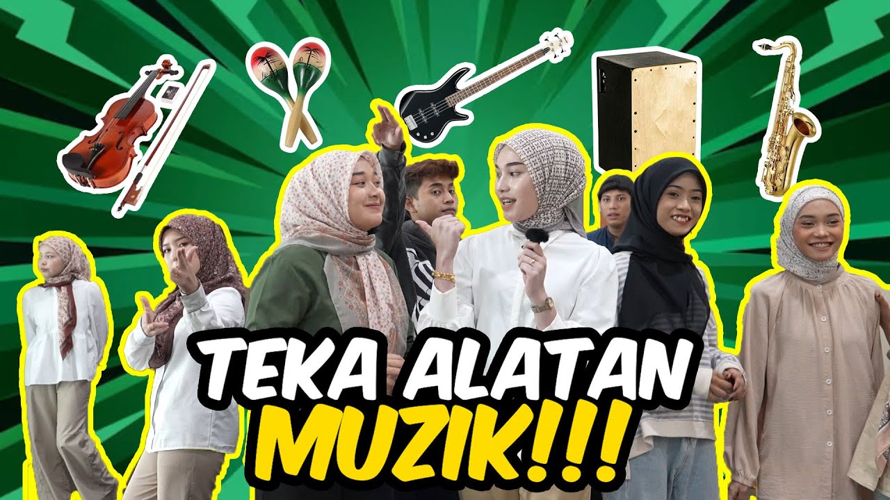 TEKA ALATAN MUZIK !!! PIENA CARI SAFWAN MINTAK CLUE … - YouTube