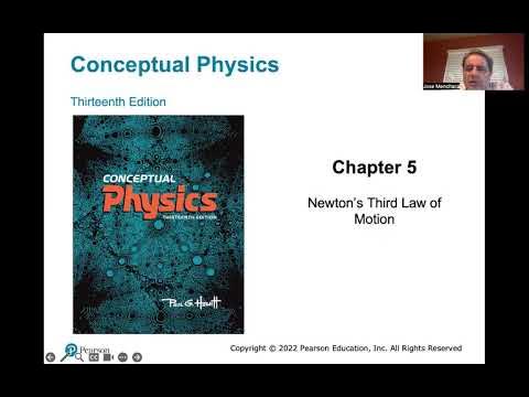 Conceptual Physics Lectures, Chapter 05, Newton's 3rd Law of Motion ...