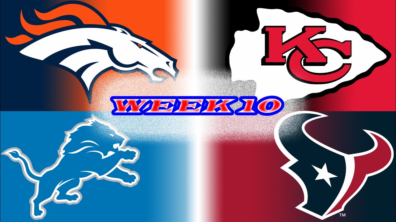 Week 10 NFL Game Picks!! - YouTube