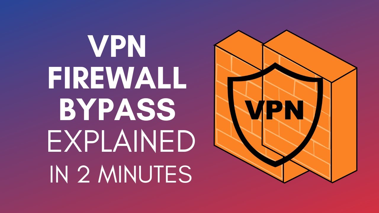 How VPN Bypass Firewall In 2024? - YouTube