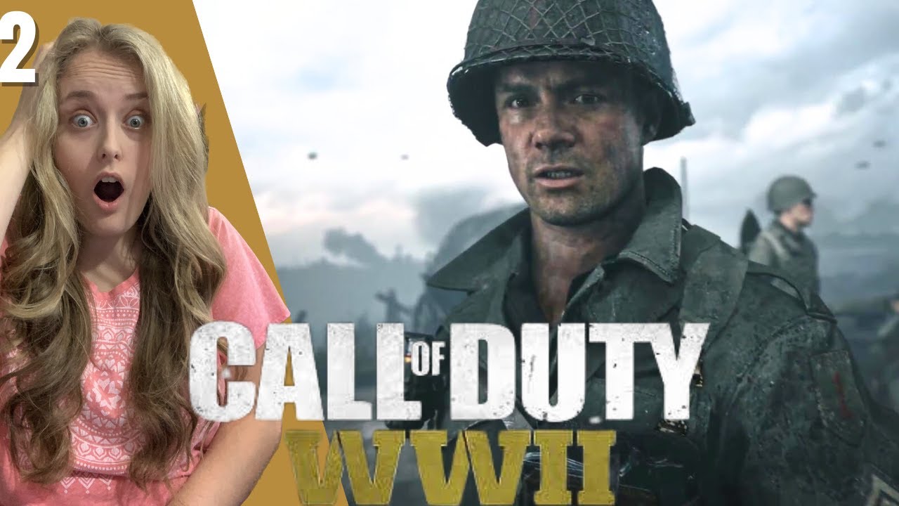 FRIENDLY FIRE!!! - Call of Duty WW2 First Time Playing Pt 2 // Spiggs ...