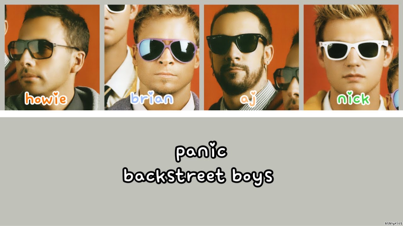Backstreet Boys | Panic | Color Coded Lyrics - YouTube