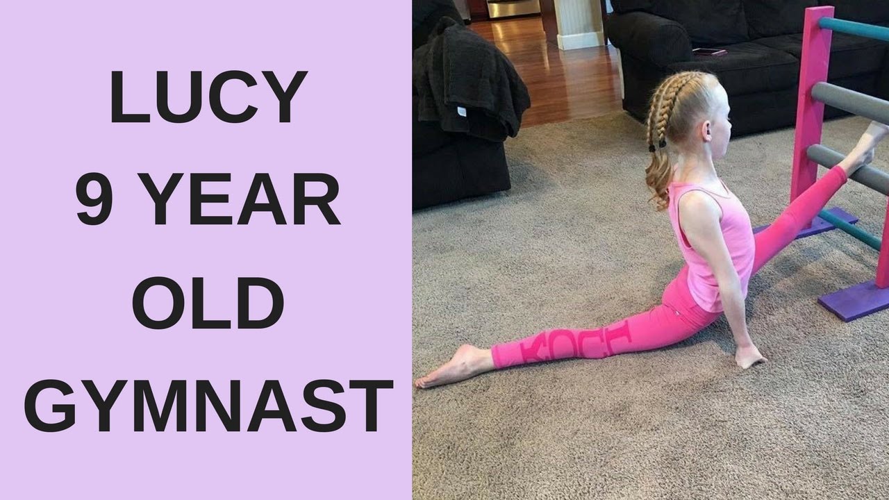 Lucy a 9 year old gymnast (AMAZING FORM!) - YouTube