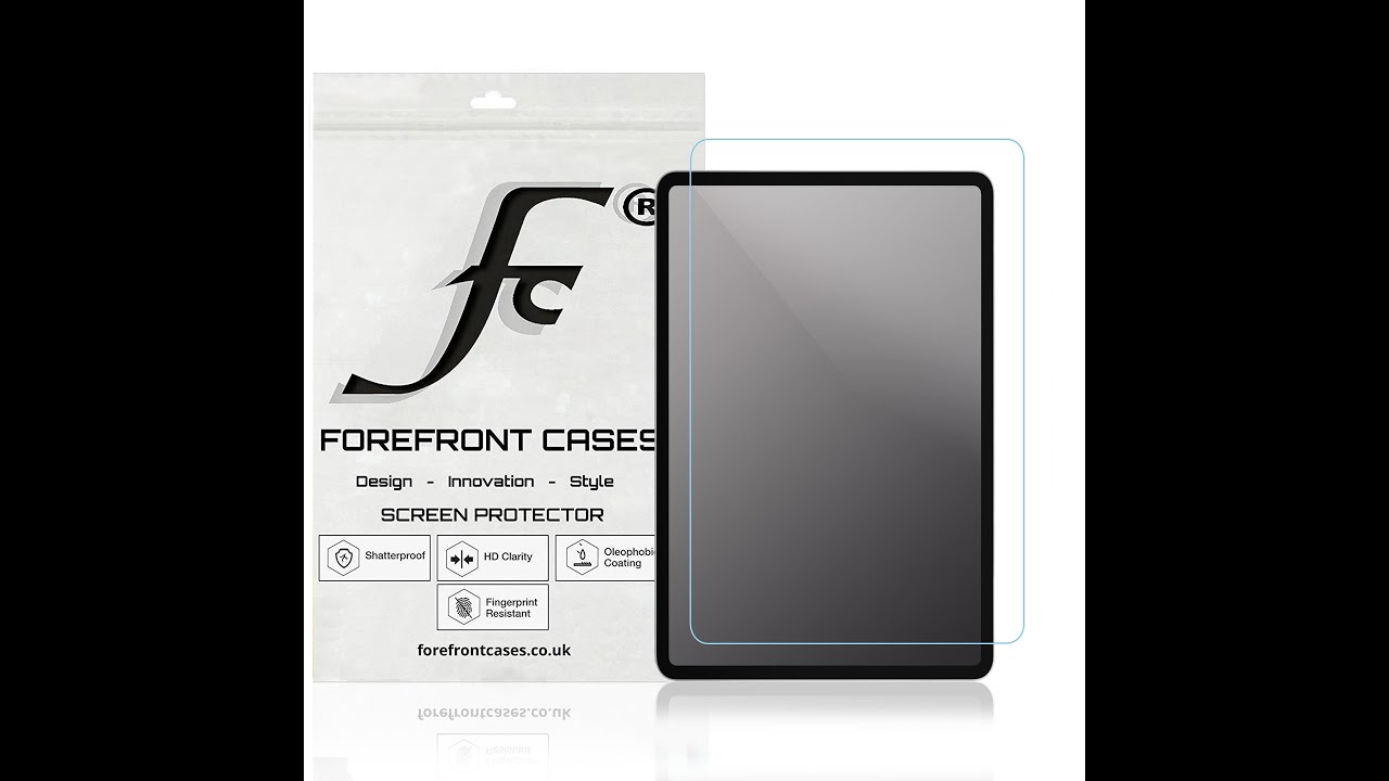 Forefront Cases PET Screen Protector application guide - YouTube