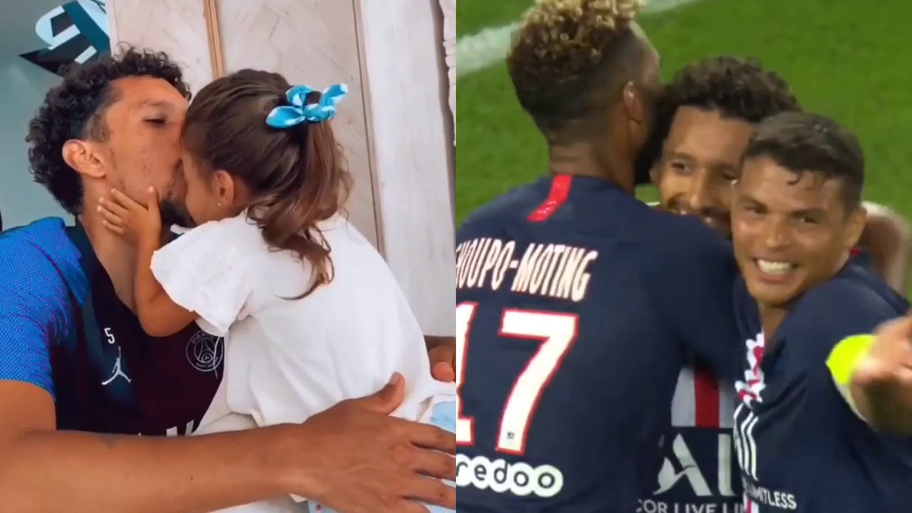 Marquinhos & Daughter Duda | Day To Day Life | PSG & Family | Adorable ...