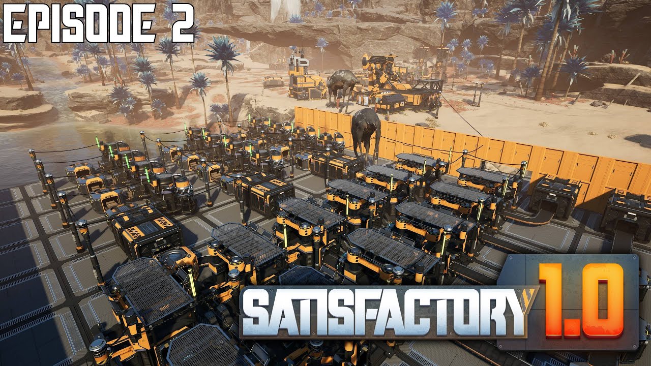 The Biomass Empire! | Satisfactory 1.0 - E.2 - YouTube