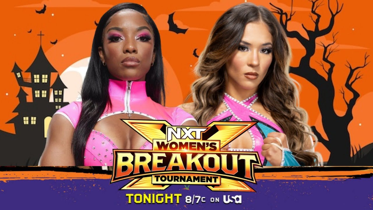 NXT HALLOWEEN HAVOC || LOLA VICE VS KIYAH SAINT || NXT WOMEN'S BREAKOUT ...