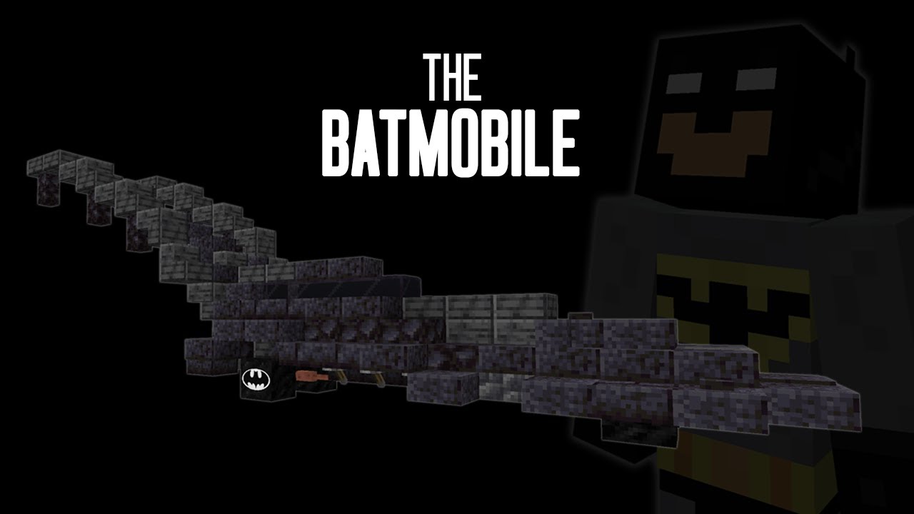Building a Batmobile for Batman │Minecraft Vanilla Survival - YouTube
