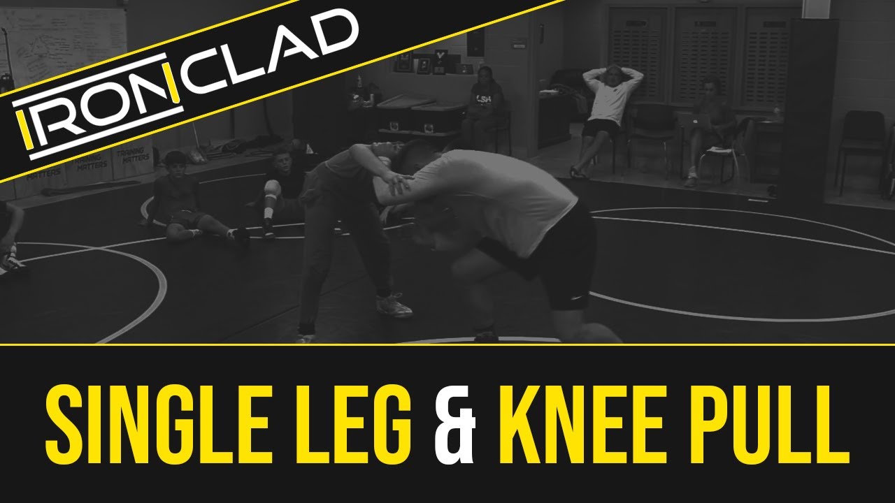 SINGLE LEG & KNEE PULL - American Wrestling - YouTube