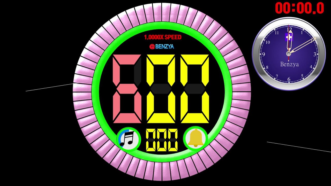 Colorful Circle 600 seconds timer countdown alarm🔔 - YouTube