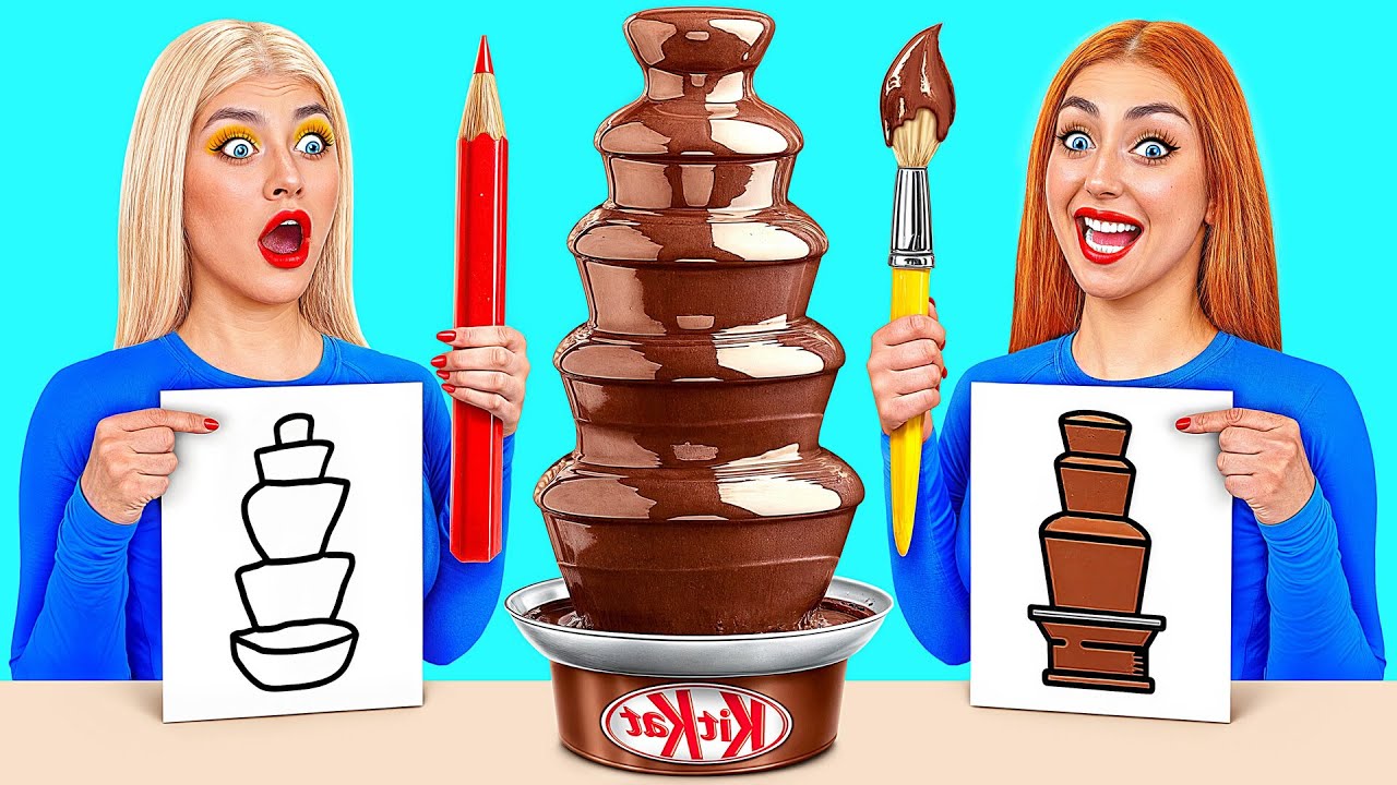 谁画它更好地接受奖品的挑战 | 有趣的挑戰 Funny DO Challenge - YouTube