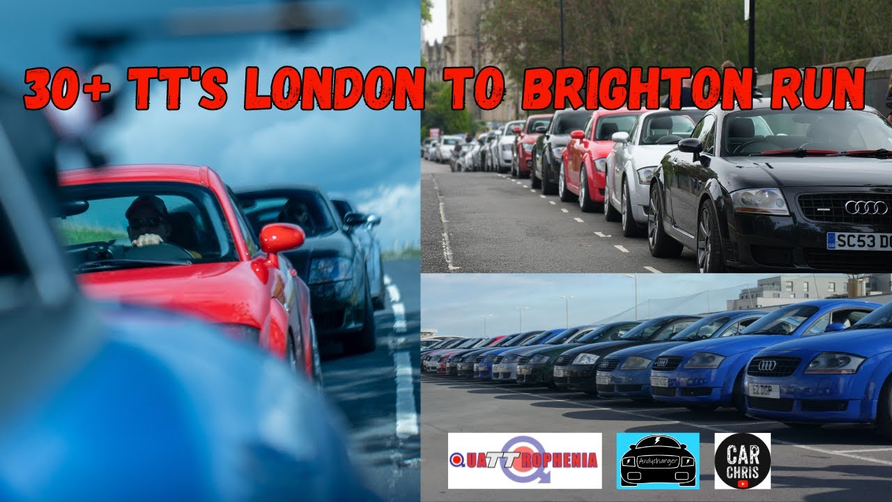 Quattrophenia Audi TT London To Brighton Run September 2022 - YouTube