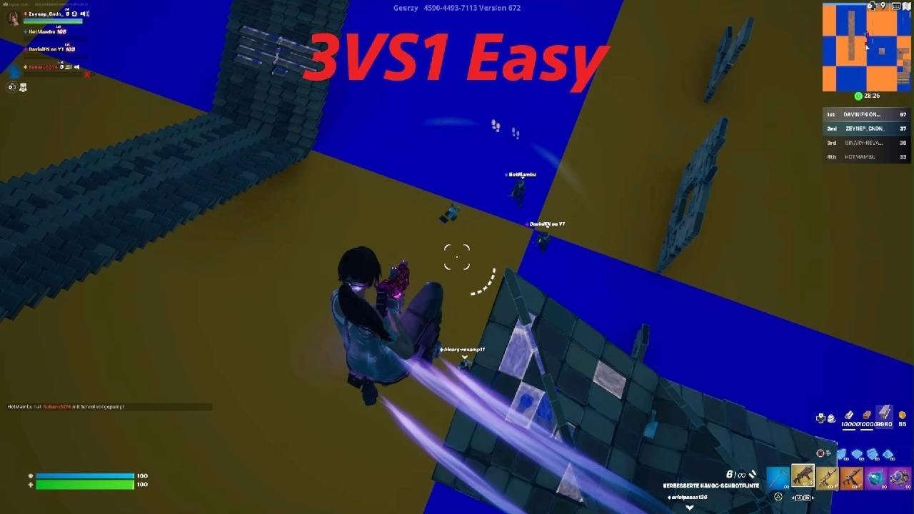 Easy 3vs1 - YouTube