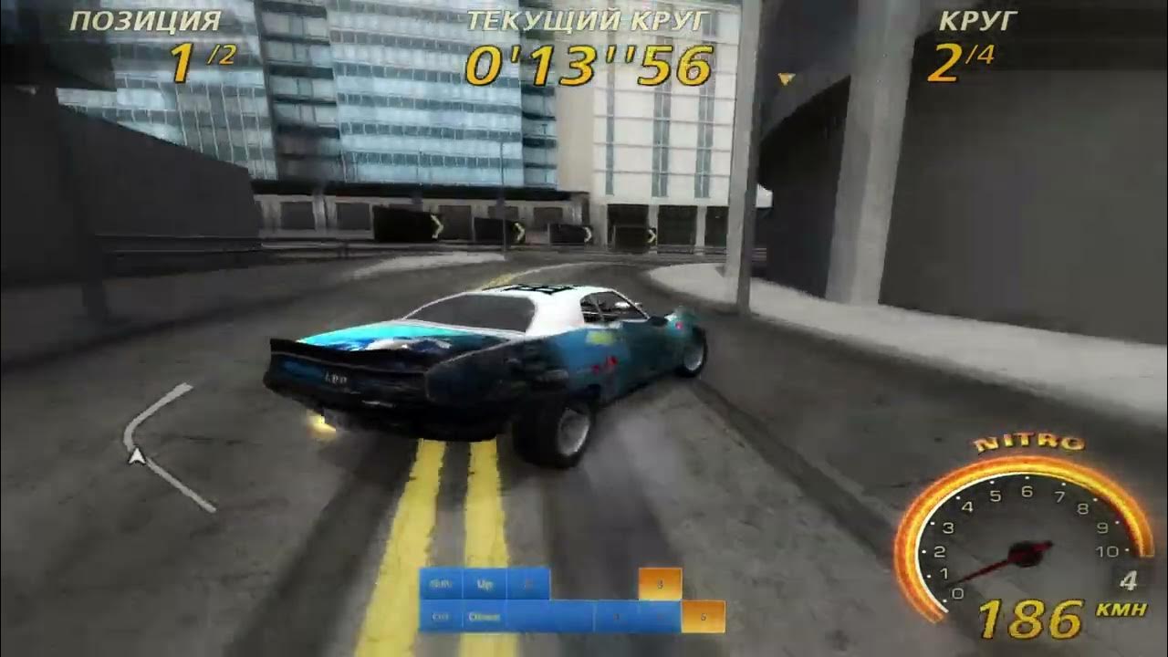 Flatout 2. Downtown 1, Bullet GT, Nitro 2x, WR, [PRO_RACE] XuM🐬 - YouTube