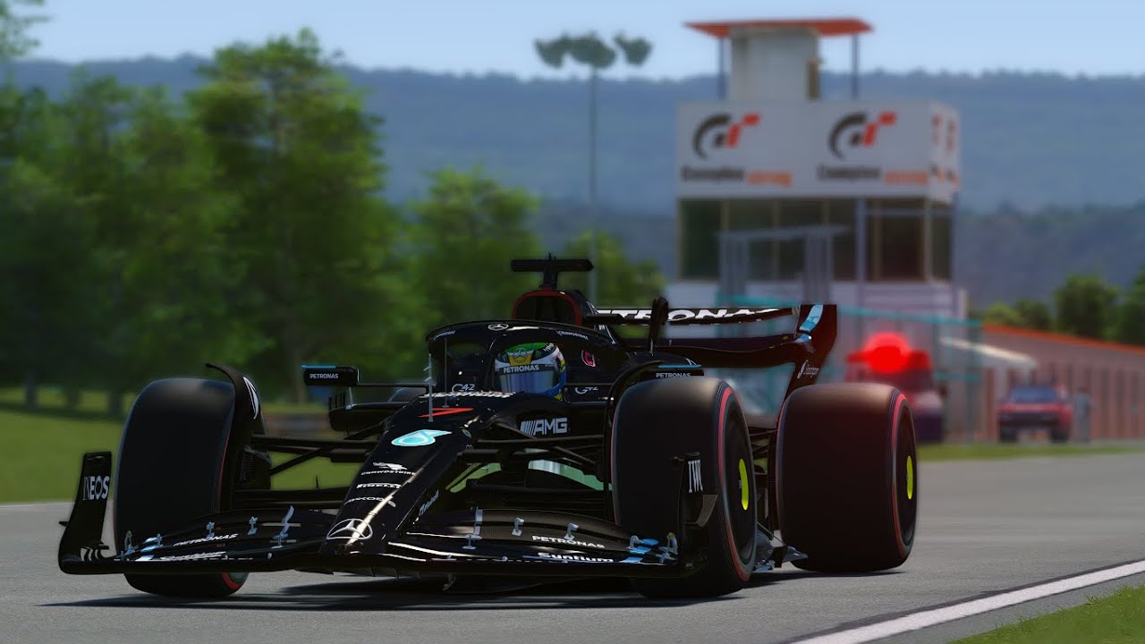 F1 23 - Mercedes W14A @ Complex String - Assetto Corsa - YouTube