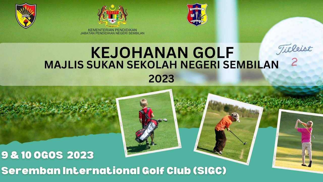 EPISOD 060: KEJOHANAN GOLF MSSNS 2023 (DAY 1) - YouTube