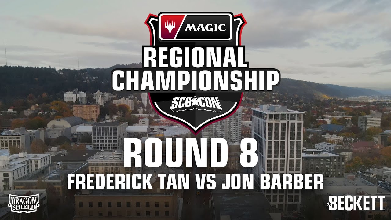 Frederick Tan vs Jon Barber | Round 8 | MTG Modern Regional ...