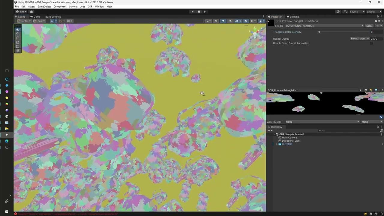 Unity GPU Driven Rendering: Cluster-Triangle Expansion - YouTube