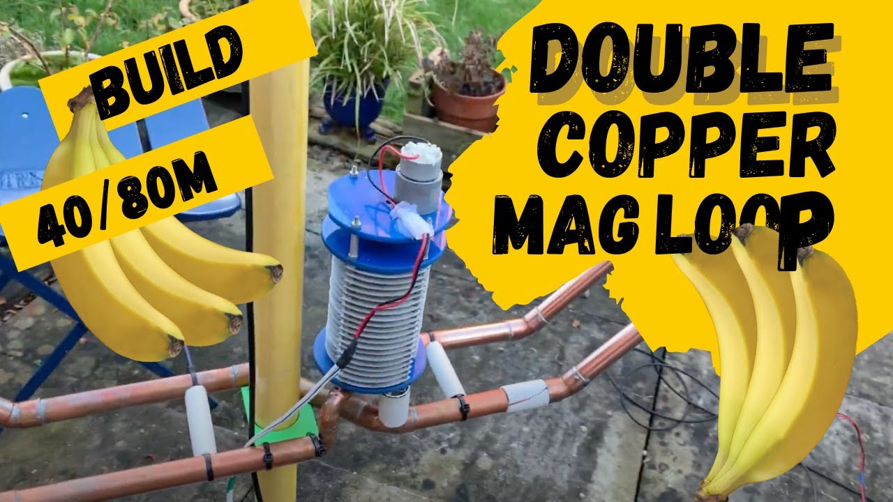 HAM RADIO: Double Copper Loop for 80M Build - YouTube