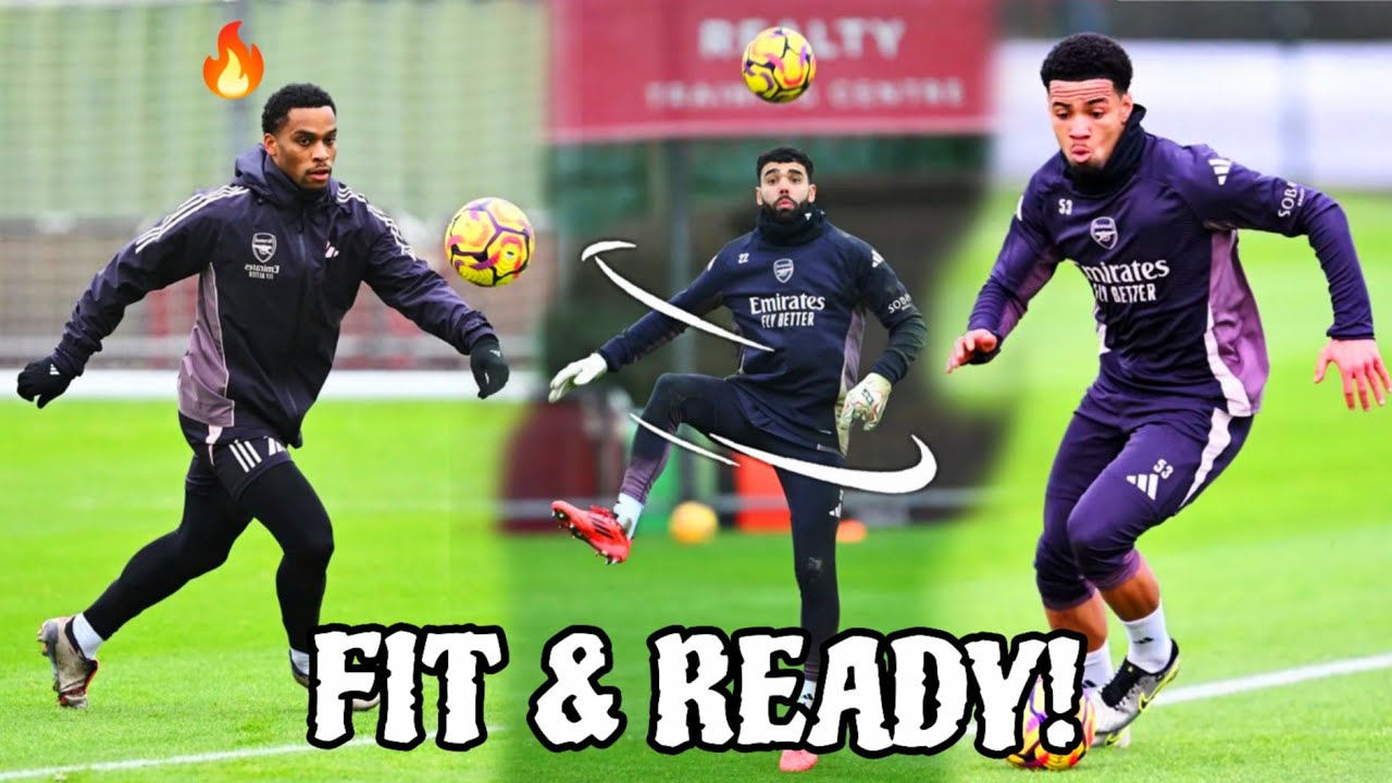 ARSENAL TRAINING TODAY! | the final preparation for Newcastle! - YouTube