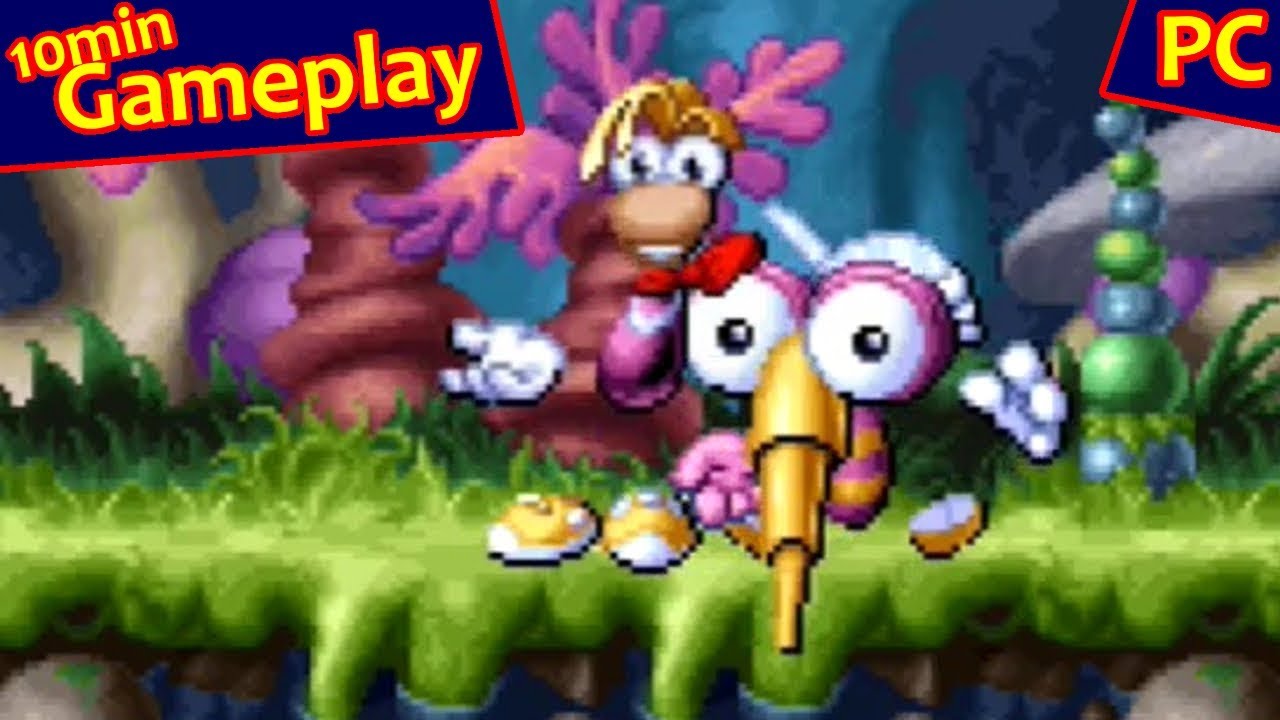 Rayman ... (PC) [1996] Gameplay - YouTube