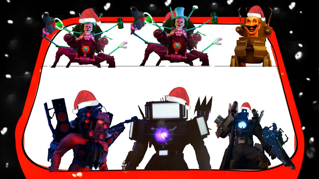 Merge Skibidi Battle: Skibidi Soldier Skibidi Jocer Vs TitanSpeakerman ...