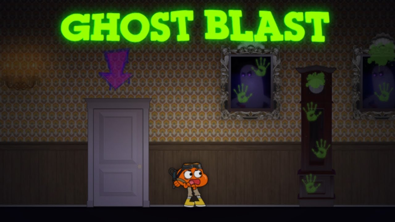 Gumball: Ghost Blast - Darwin Has To Find Carrie Before The Stroke of ...