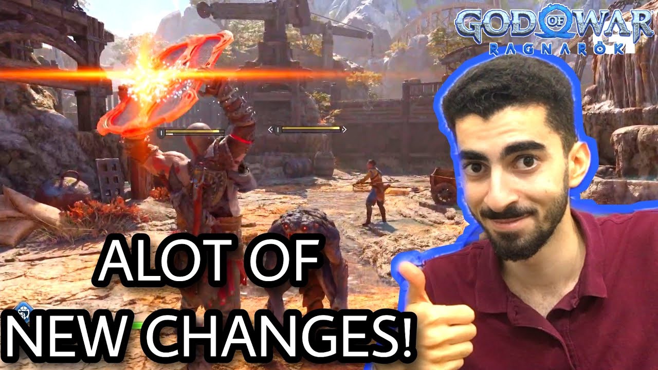 Covering Game Informer's God of War Ragnarok Combat Showcase - YouTube