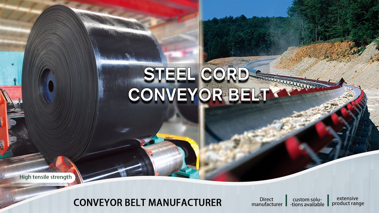 What is a steel cord conveyor belt? #conveyorbelts #materialhandling # ...