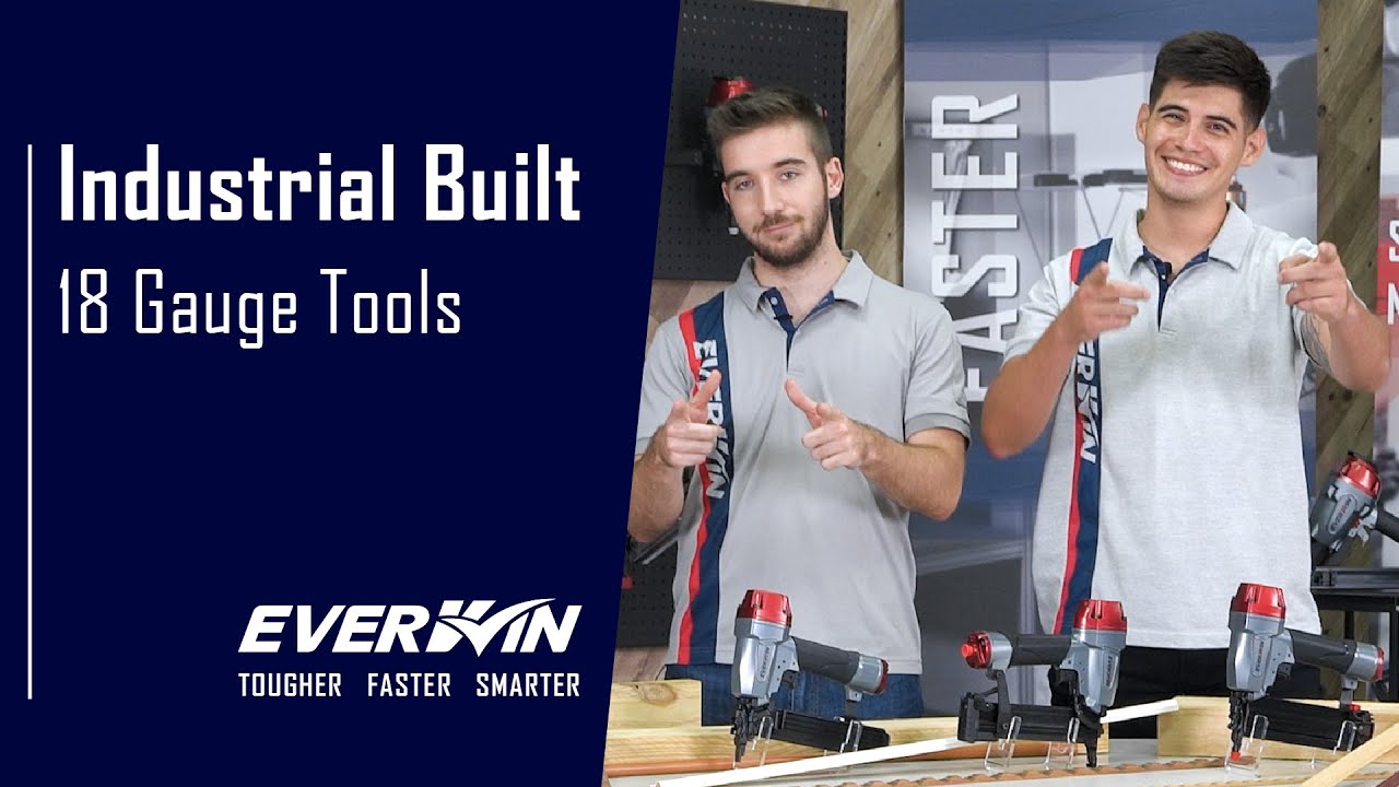 EVERWIN Industrial Built 18 Gauge Tools, Minimize Operation Downtime ...
