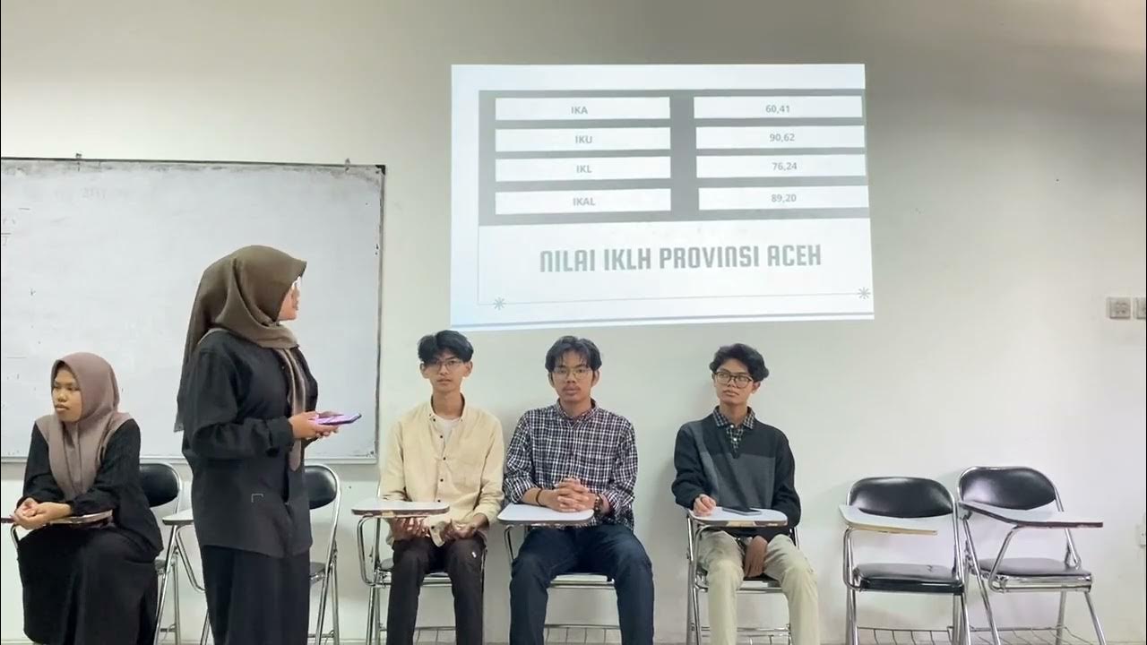 TUGAS KELOMPOK 1 PKL B INDEKS LINGKUNGAN HIDUP PROVINSI ACEH - YouTube