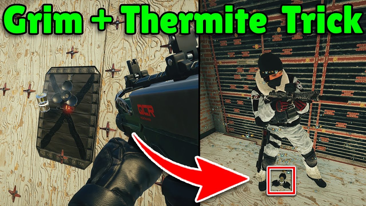 *NEW* INSANE [Grim + Thermite] Combo Trick - Rainbow Six Siege Brutal ...