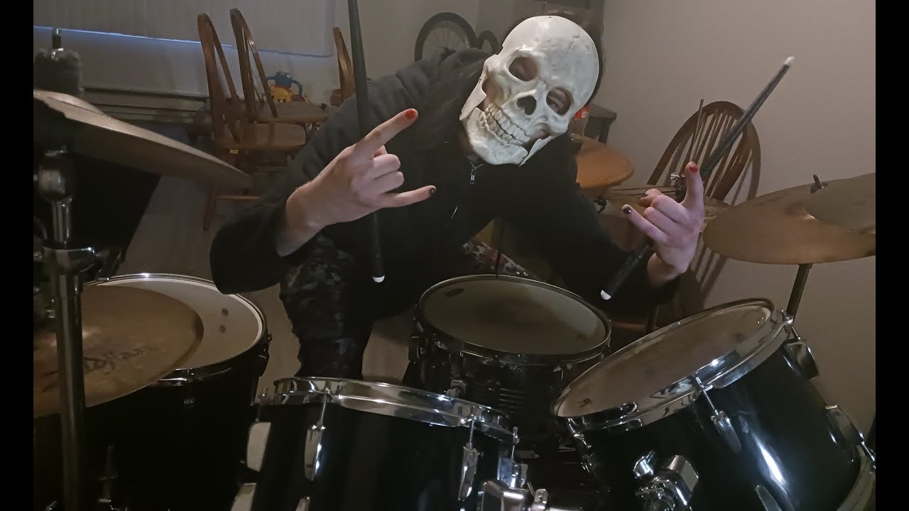 Skull Drum Solo Session! #2 - YouTube