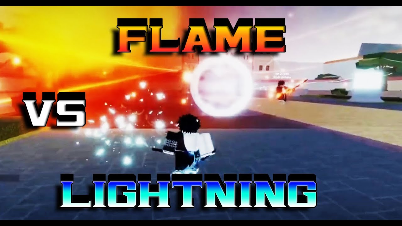LIGHTNING BANKAI VS FLAME BANKAI | TYPE SOULS - YouTube