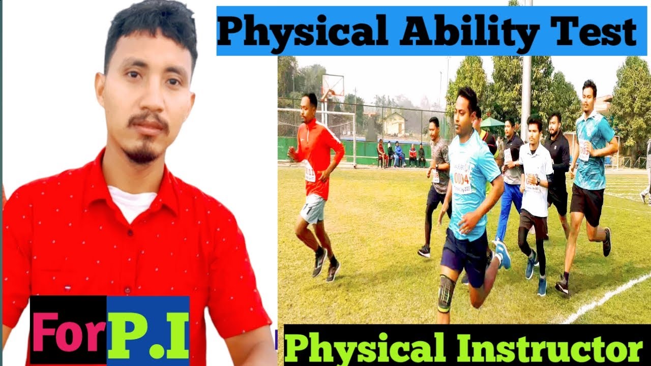 Physical ability test for PI //1000 m Running - YouTube