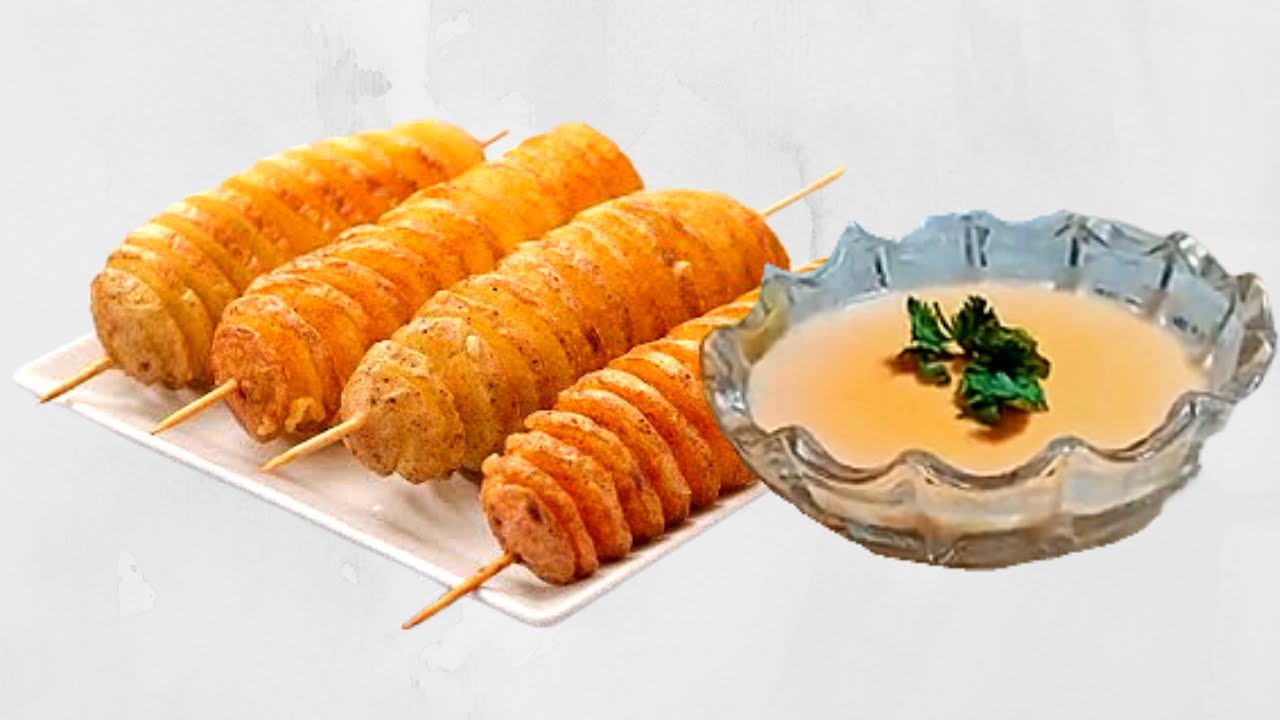 Potato Tornado Recipe Without Machine | Potato Twister Recipe | Tasty ...