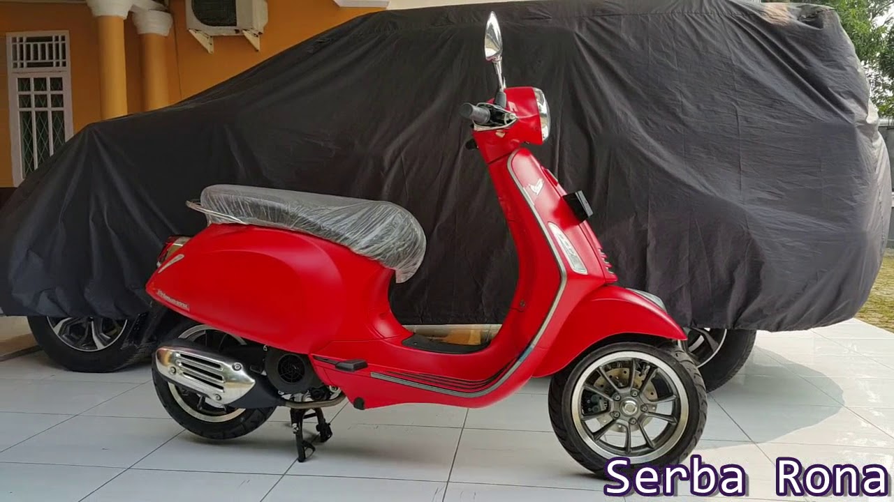 First Impression New Vespa Primavera S 150 Red 2019 Indonesia - YouTube