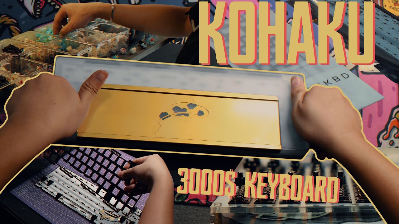 Kohaku Polycarbonate - 3000$ Full Build | The Dream Keyboard | GMK ...